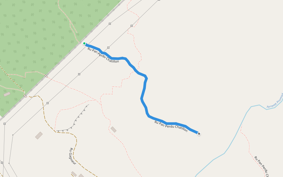 Ru Pan Perdu Chatillon Devies Hiking Trail - Valle d'Aosta | Pacer