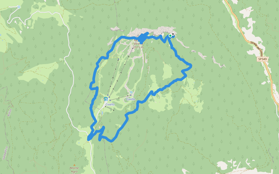 Mount Verena | Walking Map