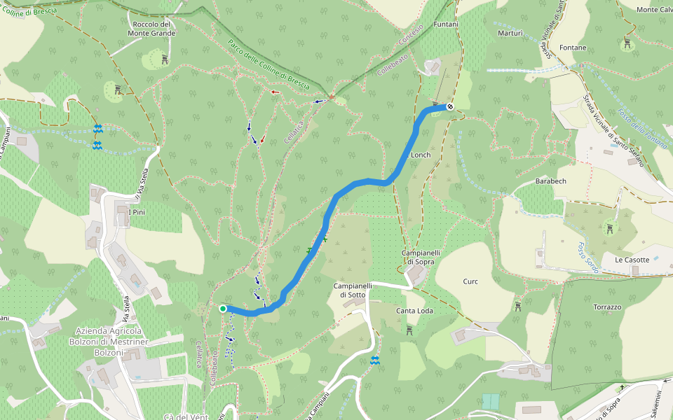 Connection Path 954 - 3V | Walking Map