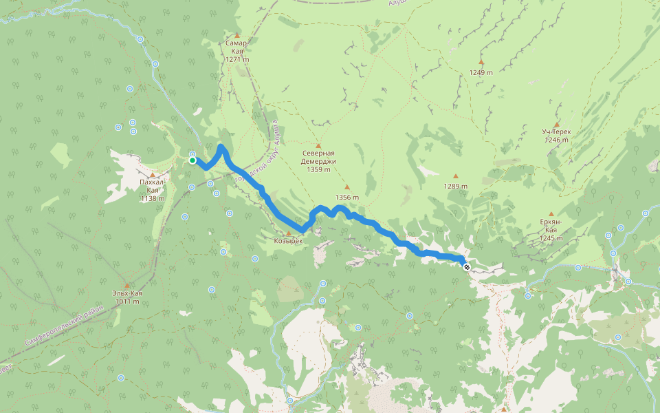 134 Hiking Trail | Pacer