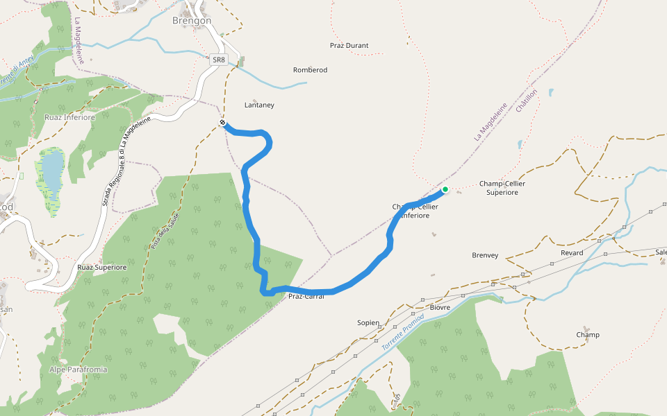 Sentiero 6 La Madeleine Alpe Chancellier Walking And Running Trail | Pacer