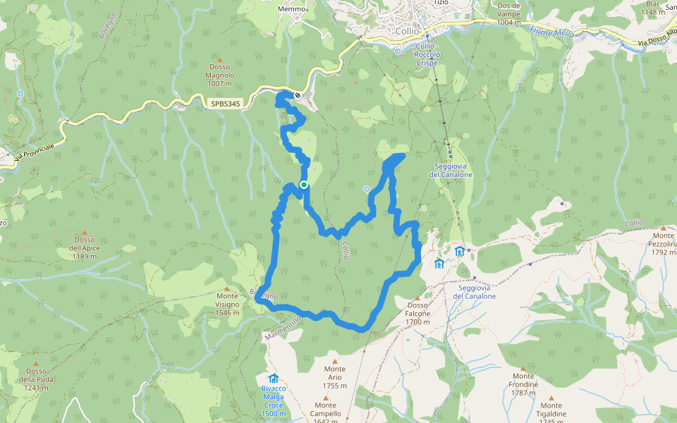 Miners trail | Walking Map