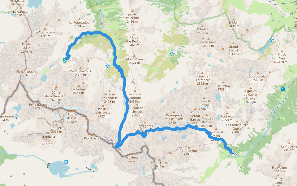 HRP Step 13 in Occitanie | Walking Map