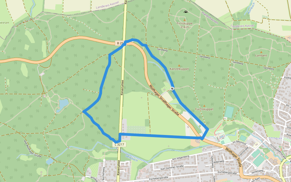 Kassel, circular route 21 Hiking Trail - Hessen | Pacer