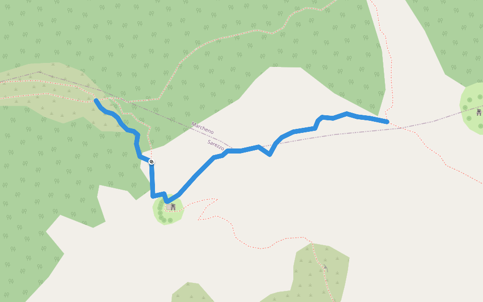122nd Garibaldi Brigade Trail - Variant 1 | Walking Map