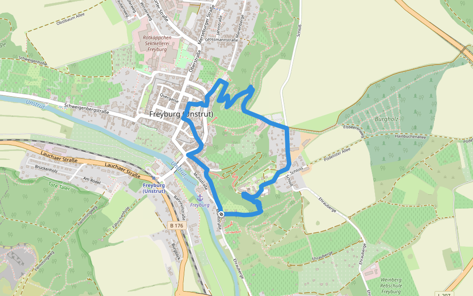 Rundweg Neuenburg Wanderweg - Freyburg (Unstrut), Sachsen-Anhalt | Pacer