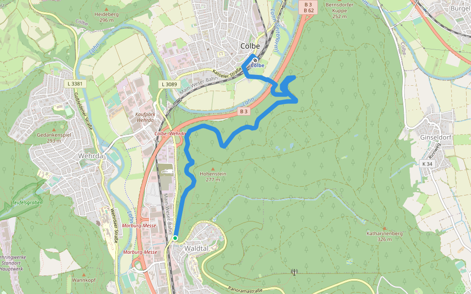 [A2] - Hiking trail of the Marburg Transport and Beautification ...