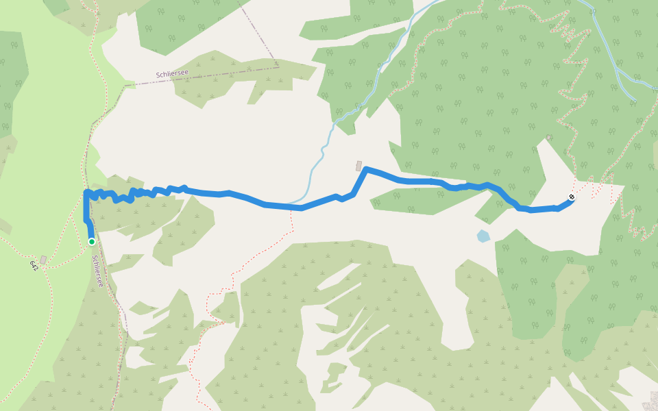 Hiking trail 641a - Spitzingsee in Bayern | Walking Map