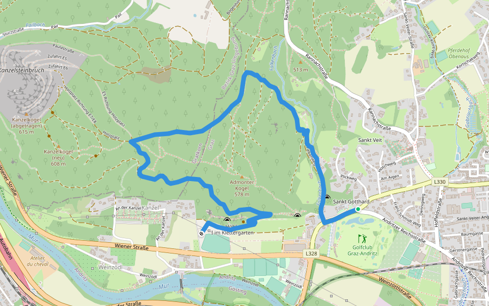 Hiking trail 4 in Steiermark | Walking Map