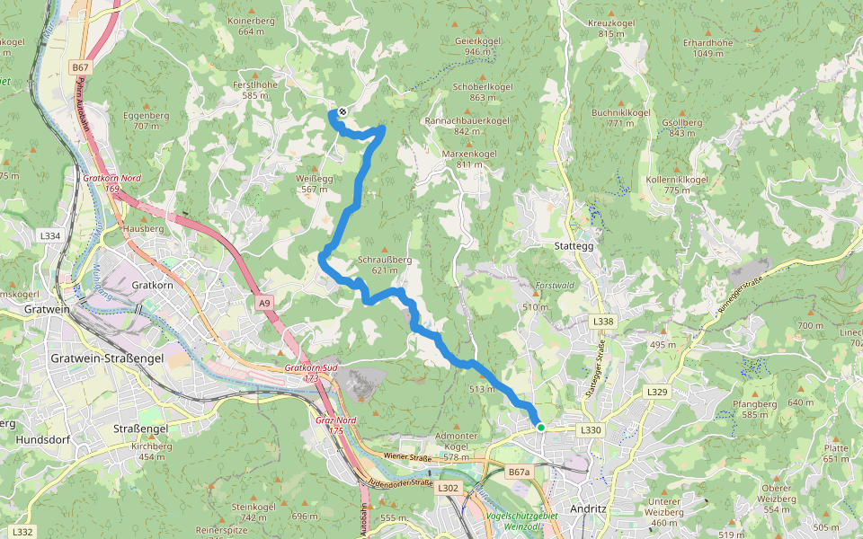 Hiking trail 5 in Steiermark | Walking Map
