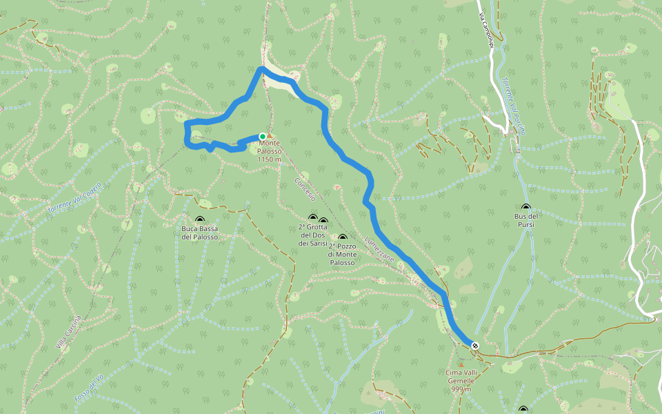 Gnutti Cirillo trail | Walking Map