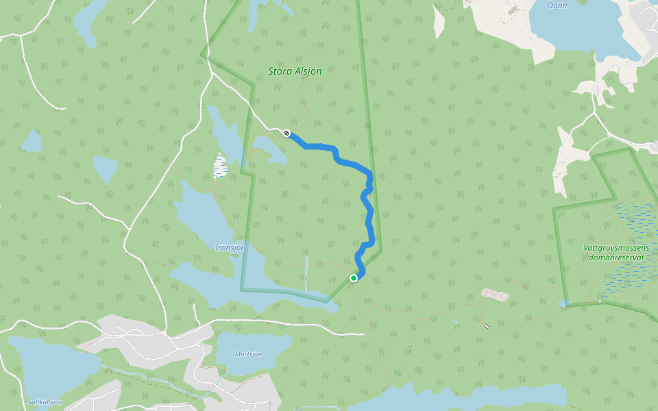 Blue joint Hiking Trail - Stockholms län | Pacer