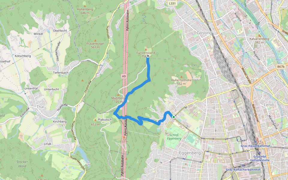 Hiking trail 5 in Steiermark | Walking Map