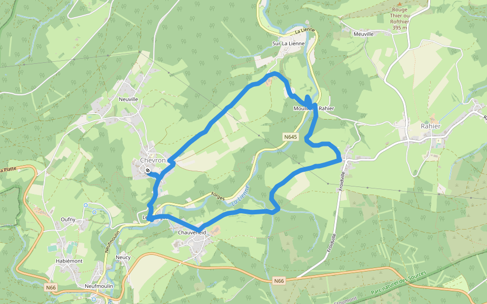 13. Chapel Walk Trail - Stoumont, Région Wallonne | Pacer