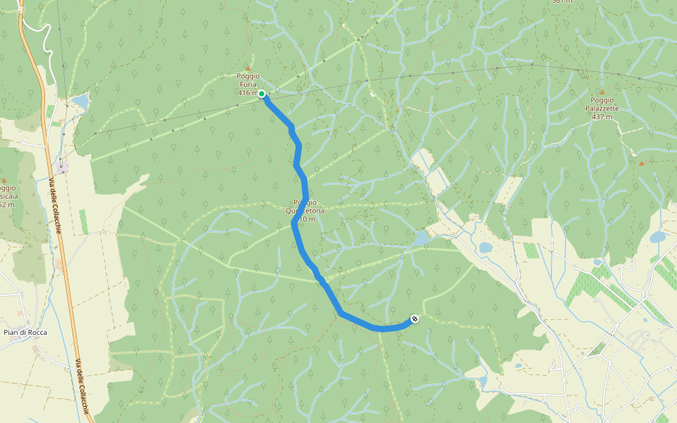 Path The tooth of the devil | Walking Map