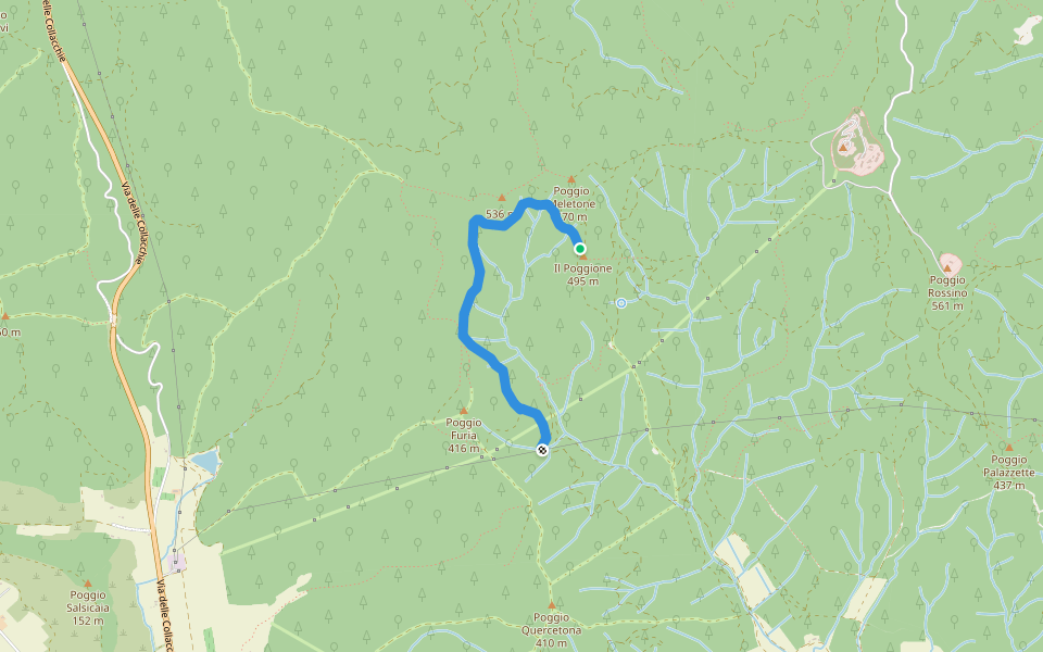 Path The bath | Walking Map