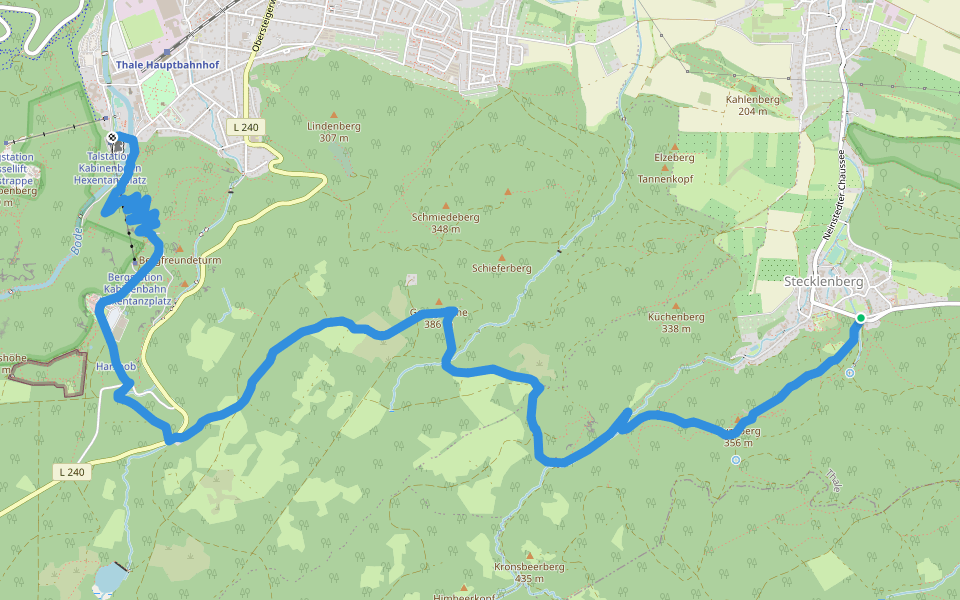 Harzklub path 50M in Sachsen-Anhalt | Walking Map