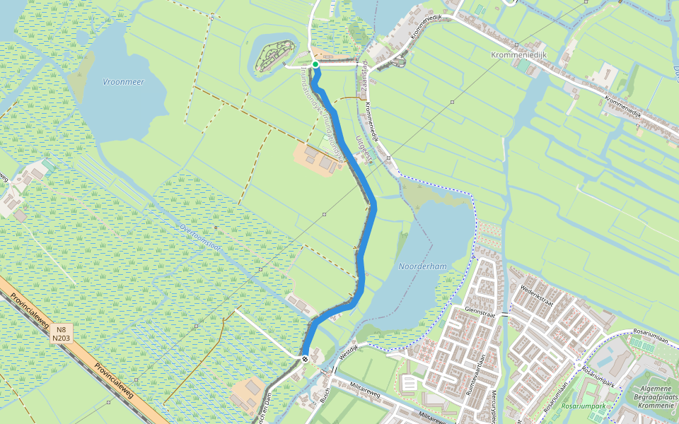 Noord-Hollandpad 09d - Direct route Walking And Running Trail ...
