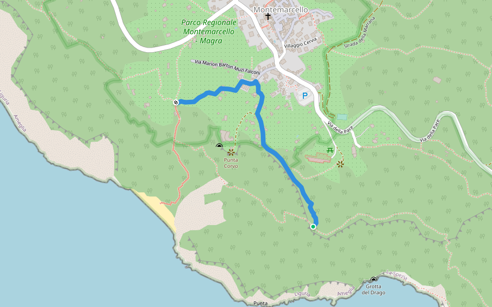 Coll. feel 444 – Montemarcello | Walking Map