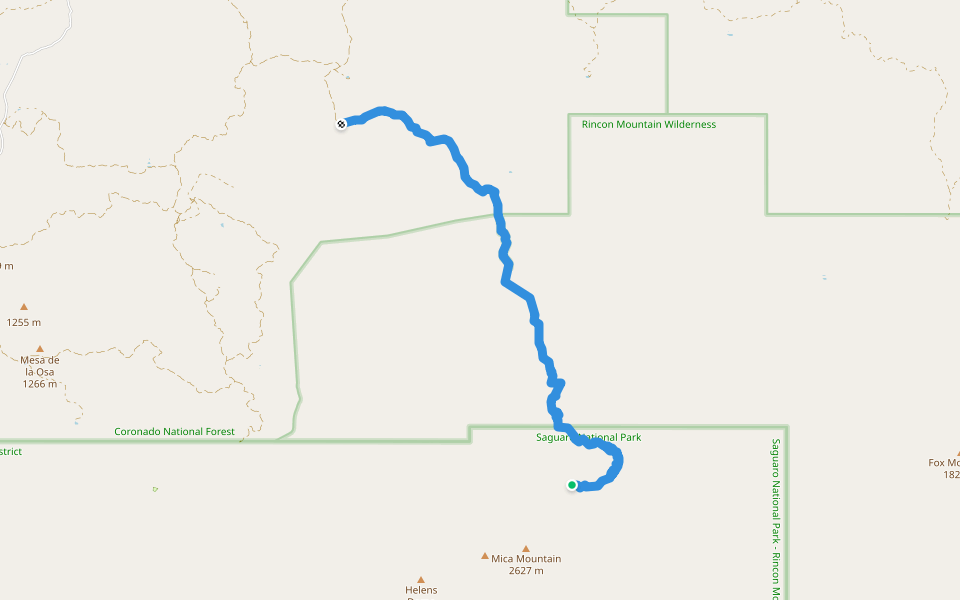 Italian Spring Trail #95 Walking and Running - Vail, Arizona | Pacer