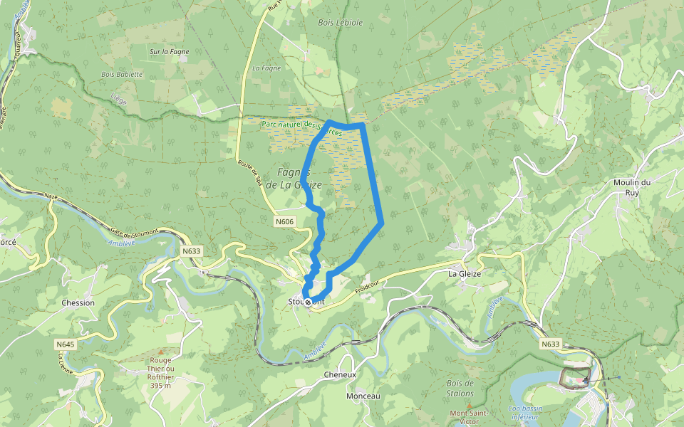 4. Walk of the Vecquée Trail - Stoumont, Région Wallonne | Pacer