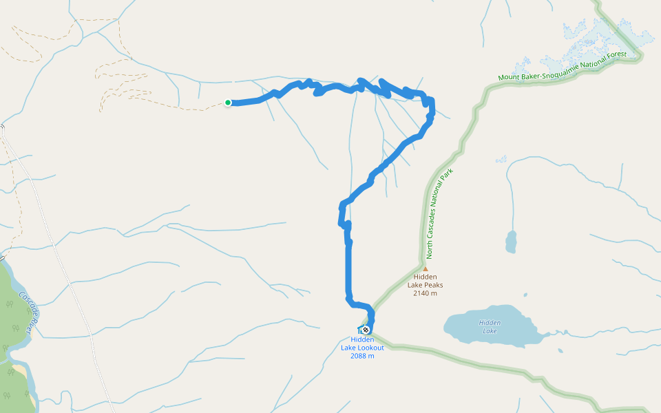 Hidden Lake Trail Hiking - Marblemount, Washington | Pacer