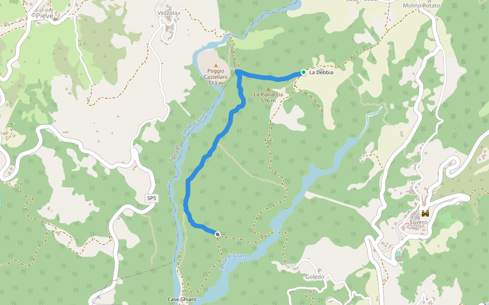 Ghiaro Houses - Poggio Castellaro - La Debbia Walking And Running Trail ...