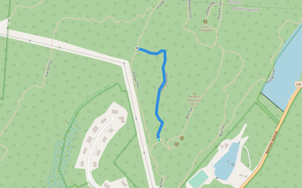 Red Trail in New Jersey | Walking Map