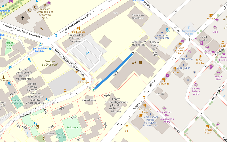 004C Walking And Running Trail - Quito, Pichincha | Pacer