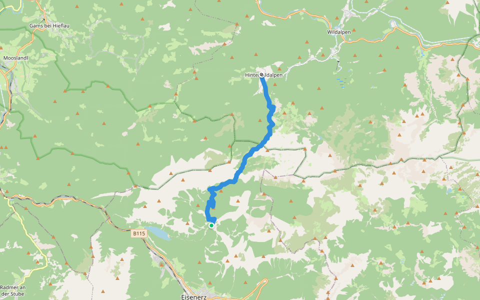 Trail 828 in Steiermark | Walking Map