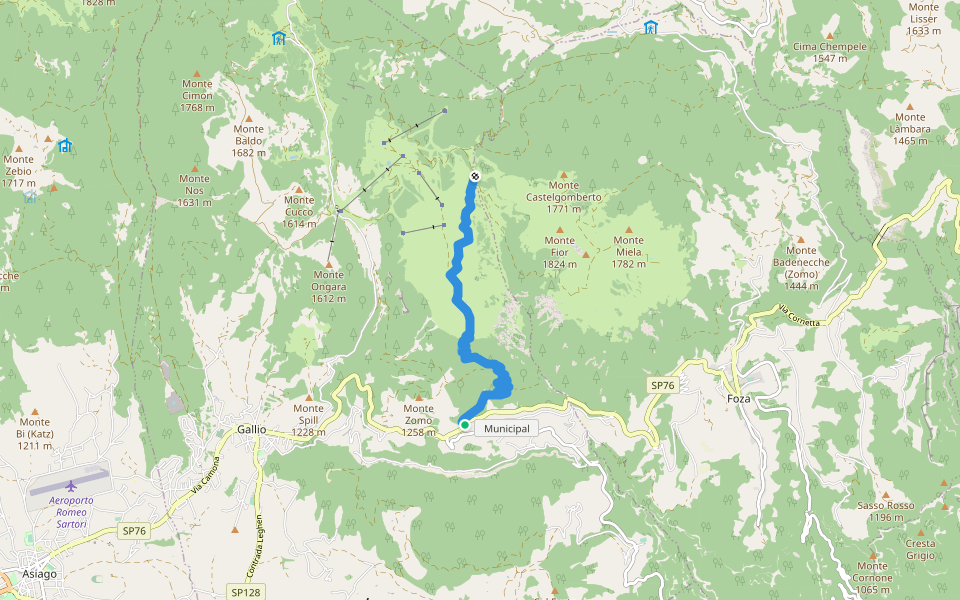 Campanella - Meletta Davanti Walking And Running Trail | Pacer