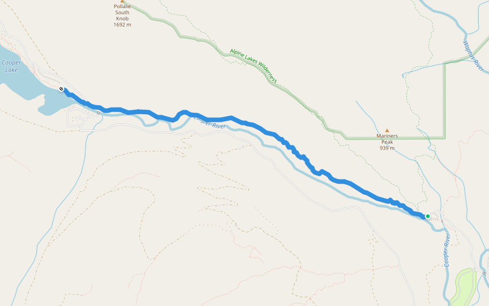 Cooper River Trail Hiking - Ronald, Washington | Pacer