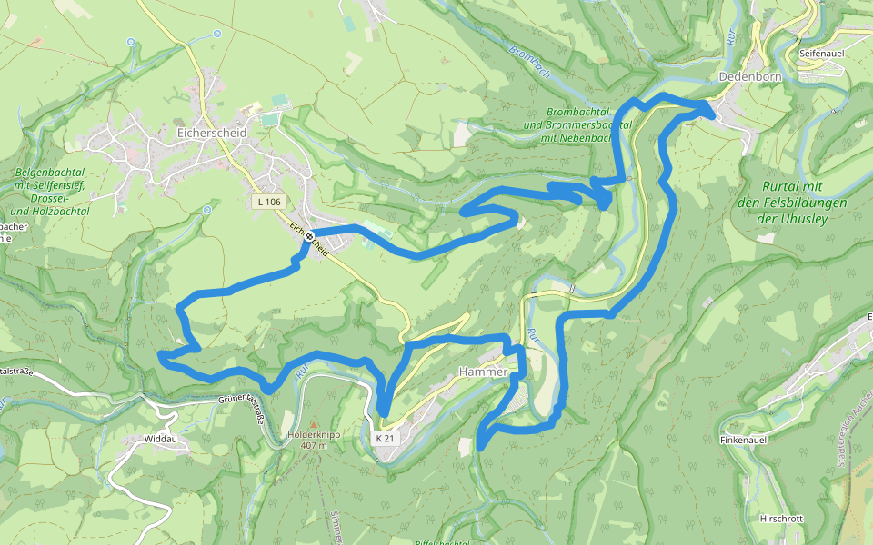Hedge country route Hiking Trail - Simmerath, Nordrhein-Westfalen | Pacer