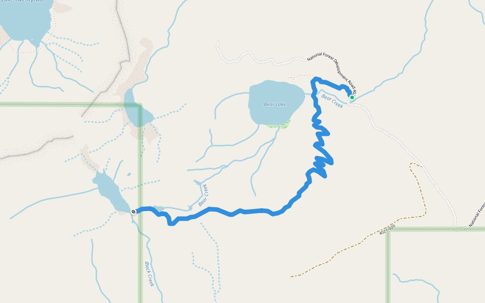 Pinnacle Lake Trail in Washington | Walking Map