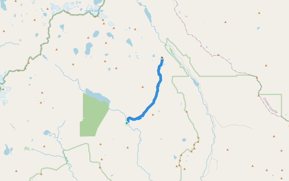 Trail Creek Trail in Washington | Walking Map