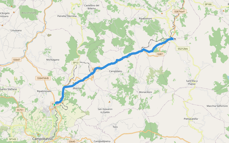 Tratturo Cortile - Centocelle | Walking Map