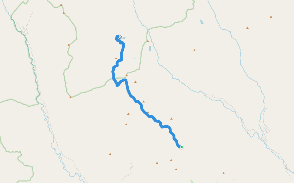 Garland Peak Trail in Washington | Walking Map
