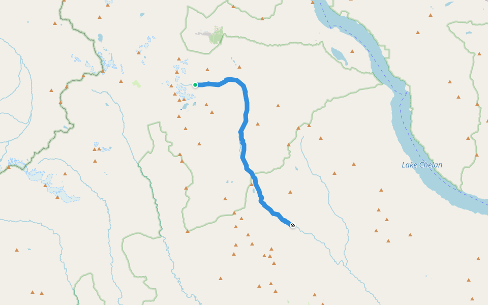 Entiat River Trail in Washington | Walking Map
