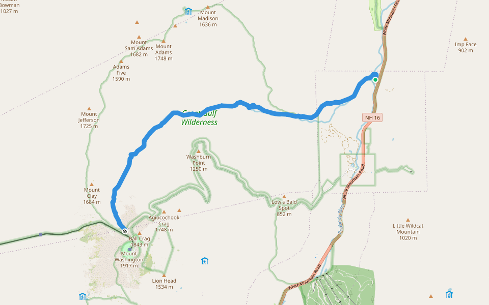 Great Gulf Trail Hiking - Randolph, New Hampshire | Pacer