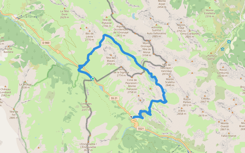 Circuit of the 4 Lakes | Walking Map