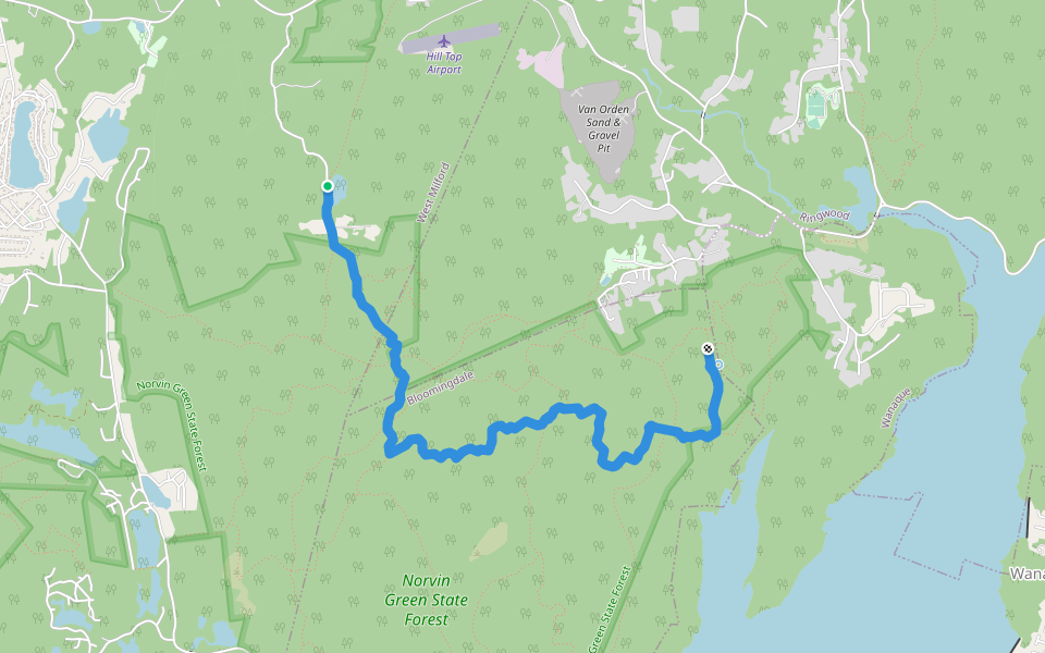 Wyanokie Circular Trail Hiking - Ringwood, New Jersey | Pacer