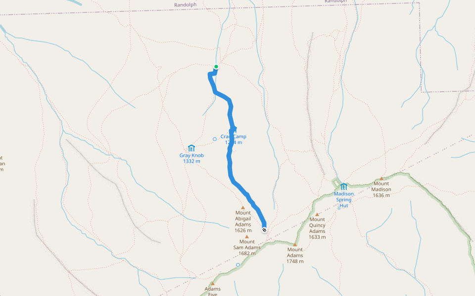 Spur Trail in New Hampshire | Walking Map