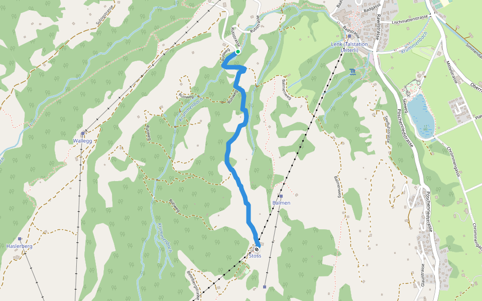 Obere Wyssestei - Stoss Hiking Trail - Lenk, Bern | Pacer