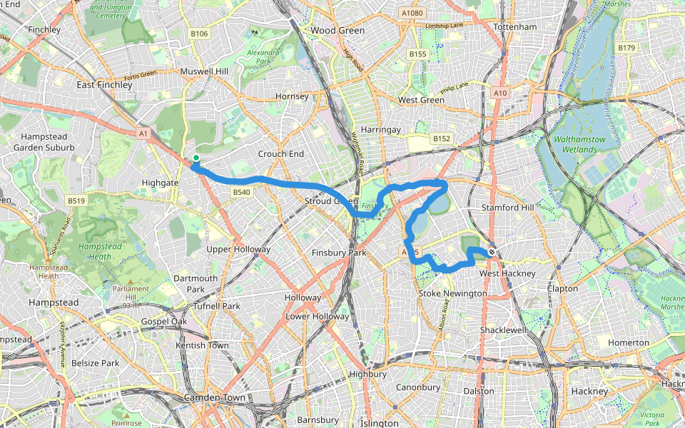 Capital Ring (Section 12) Hiking Trail - London, England | Pacer