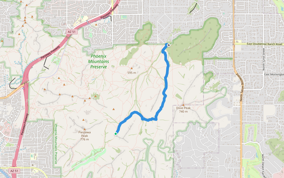 L.V. Yates Trail 8 Hiking - Phoenix, Arizona | Pacer