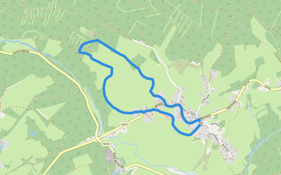 Lierneux 15 Hiking Trail - Région Wallonne | Pacer