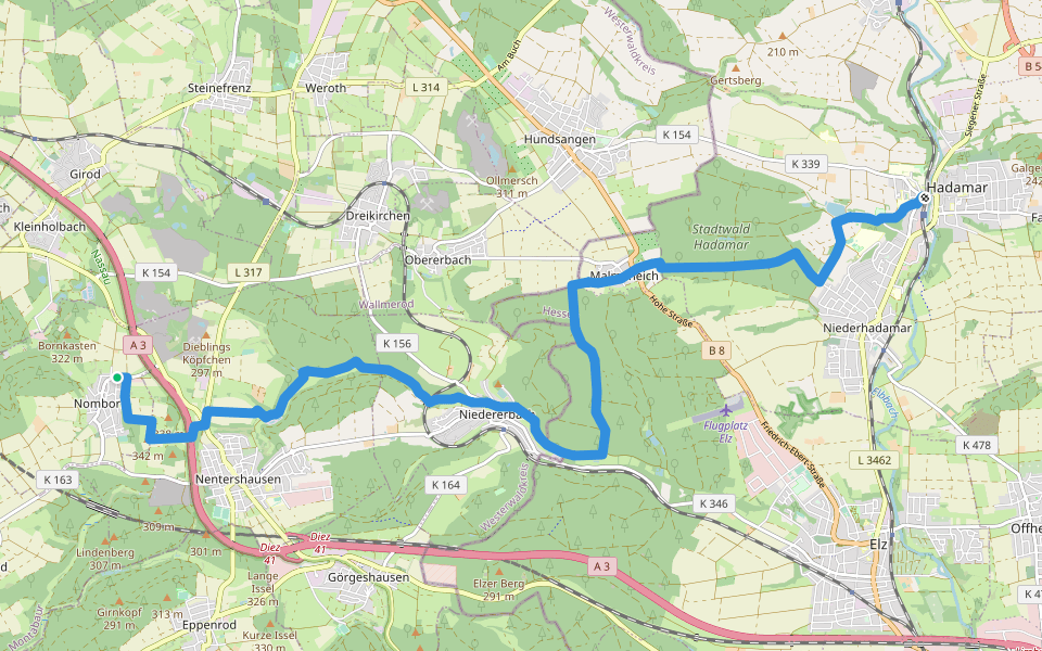 [IV] HWW Westerwald Stage 3 (Nomborn - Hadamar) in Rheinland-Pfalz ...