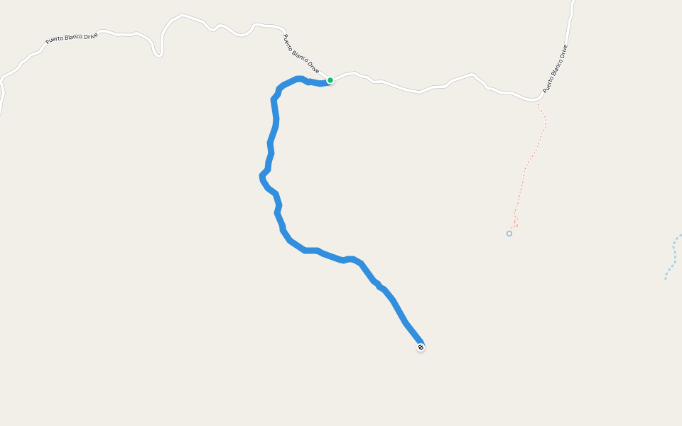 Dripping Springs Mine Trail in Arizona | Walking Map