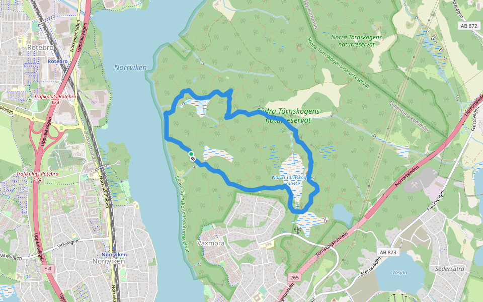 Urtid-Istid-Nutid Walking And Running Trail | Pacer