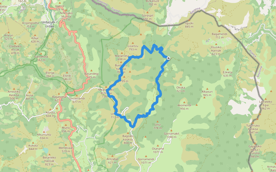 PR-NA 6 Aritzakun Hiking Trail - Telleria, Navarra | Pacer